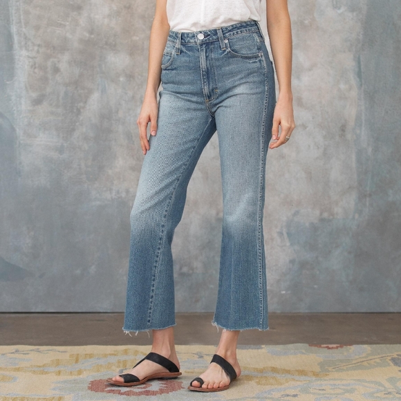 AMO | Jeans | Nwt Amo Topanga High Rise Kick Crop Jean | Poshmark